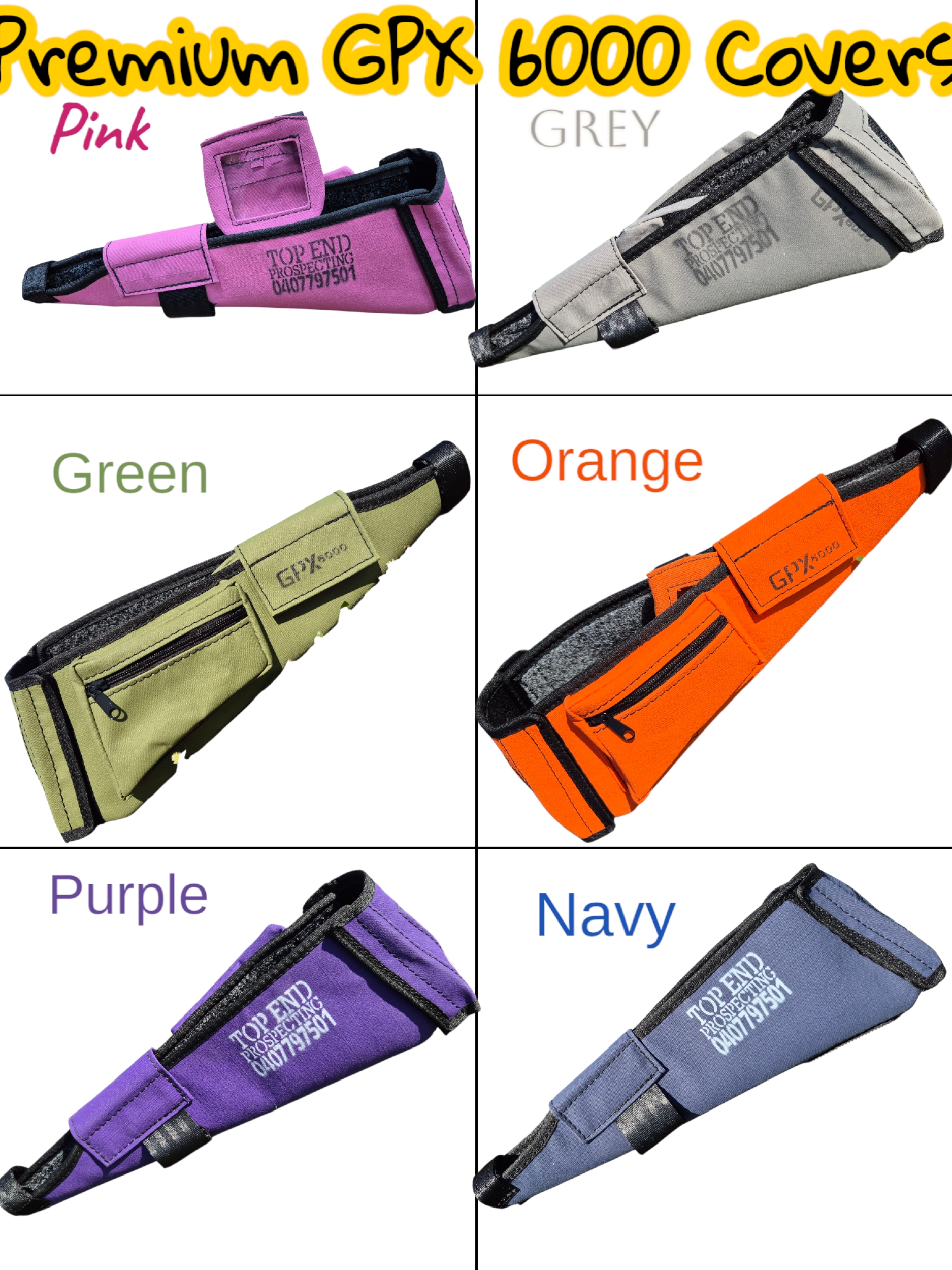Premium GPX6000 Covers | Top End Prospecting